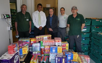 Supporting Gloucester Foodbank during the cost of living crisis ...
